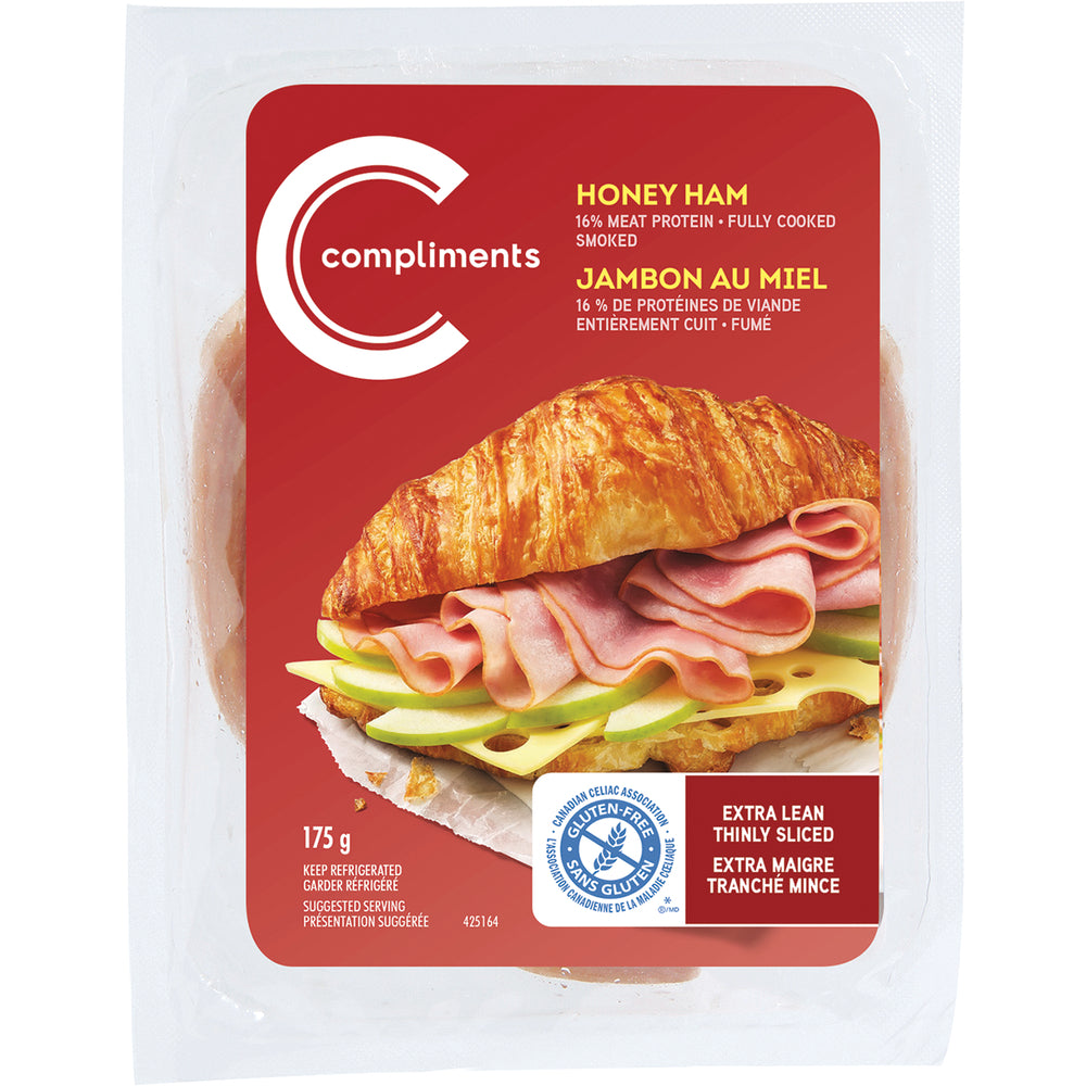 COMPLIMENTS, HONEY HAM, 175G — Delivurr