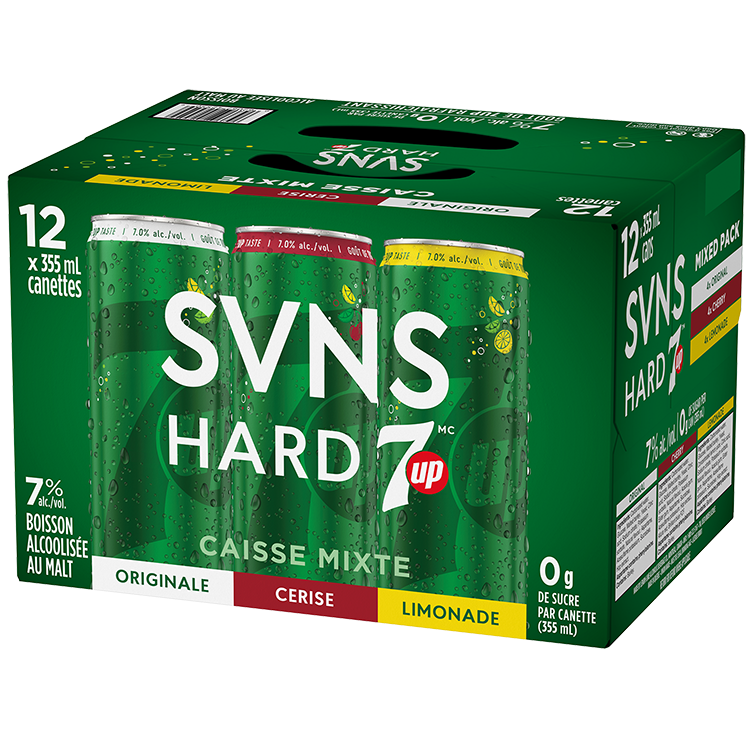 SVNS HARD 7UP MIXED PACK , 12 X 355 ML — Delivurr