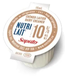 NUTRI-LAIT SAPUTO, 10% DAIRY CREAMER, 100 X 15 ML — Delivurr