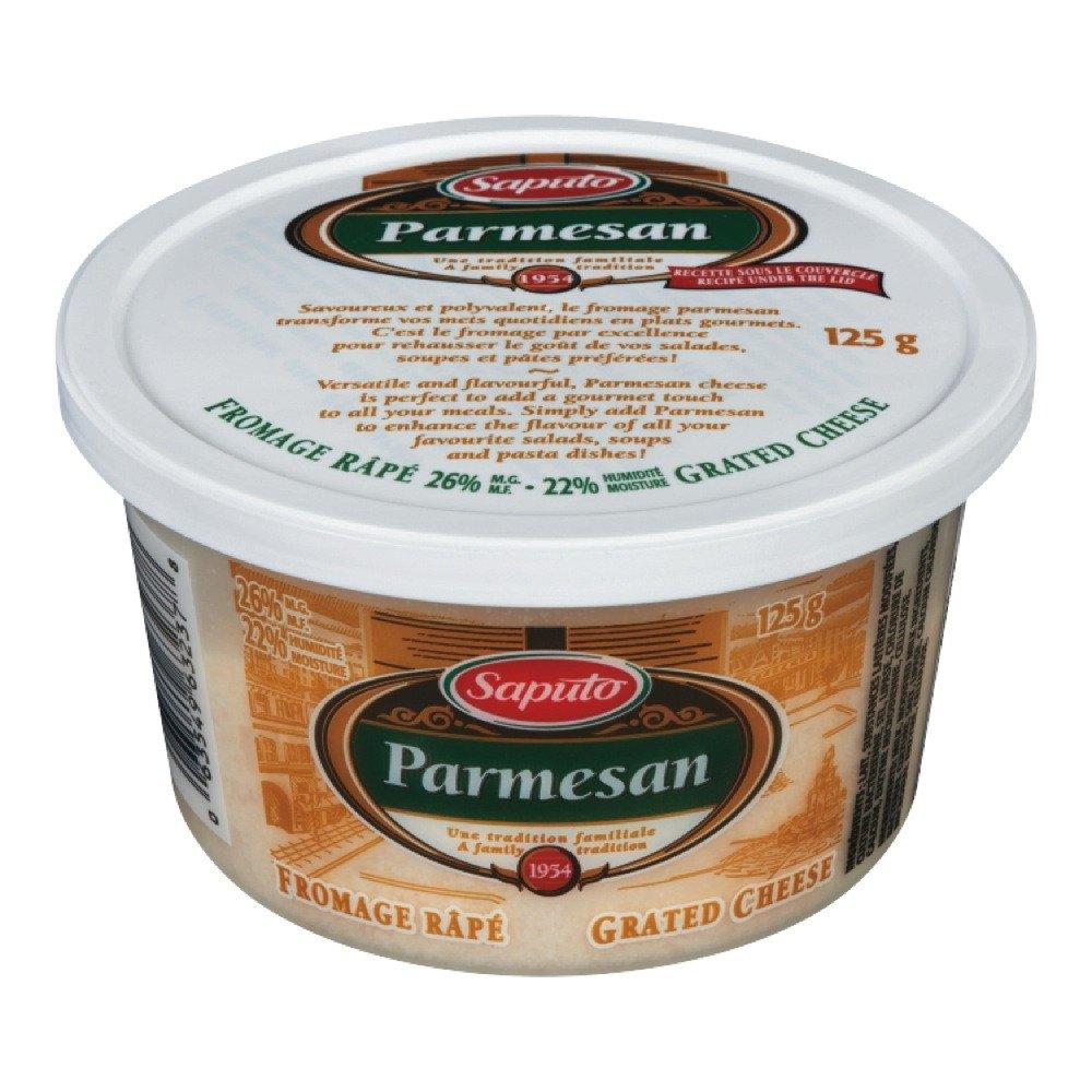 SAPUTO CHEESE GRATED PARMESAN 125 G — Delivurr