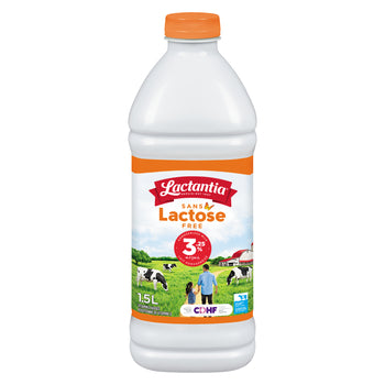 LACTANTIA LACTAID MILK LACTOSE FREE 3.25% 1.5 L — Delivurr